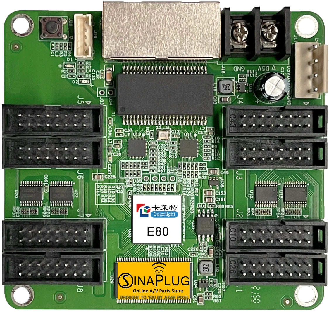 Colorlight E80 Receiving Card – SinaPlug