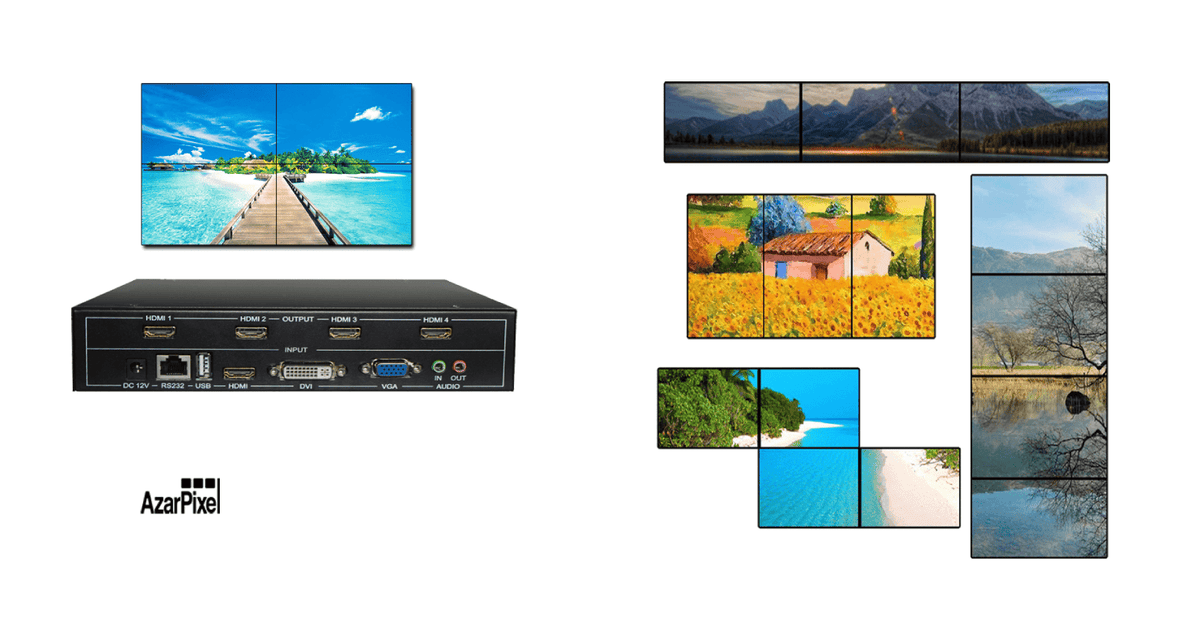 Top 5 Video Wall Controllers for Commercial Use – SinaPlug